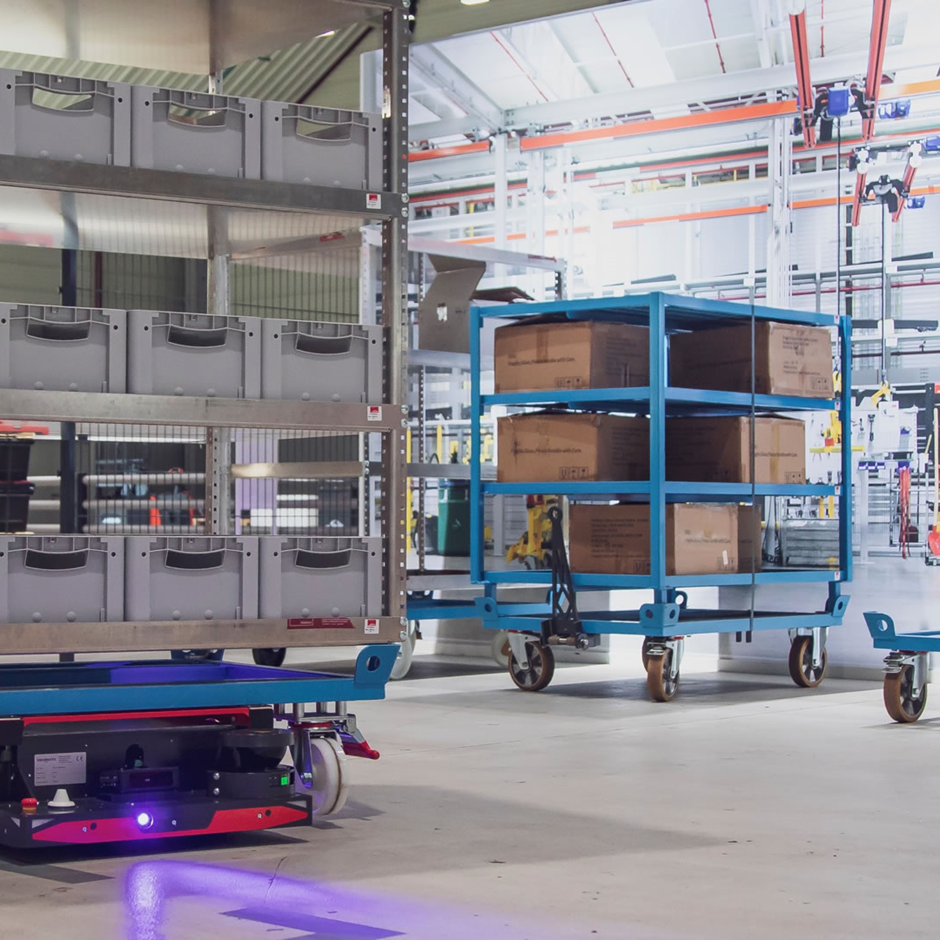Autonome Mobile Roboter (AMR) | Linde Material Handling